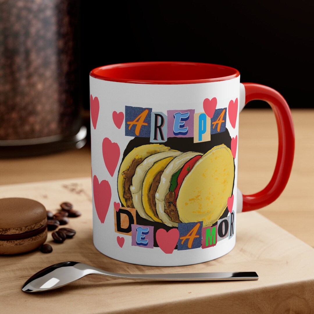Arepa Hearts Arepa Heart Arepa De Amor South American - Etsy