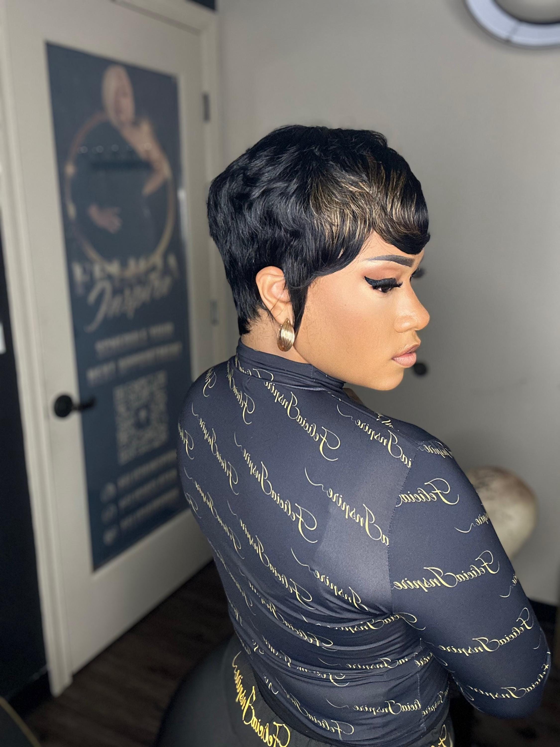 SASSY Pixie Wig-foxy| 27 Piece Pixie Wig | Short Pixie Wigs for Black ...