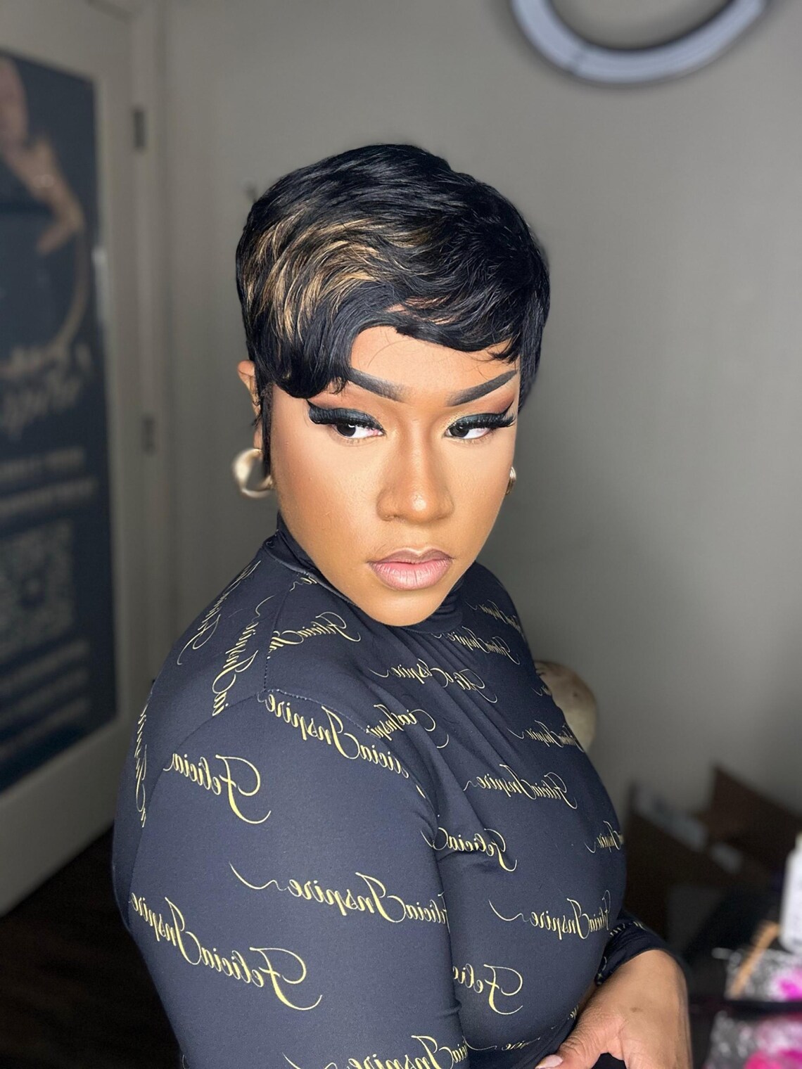 SASSY Pixie Wig-foxy| 27 Piece Pixie Wig | Short Pixie Wigs for Black ...