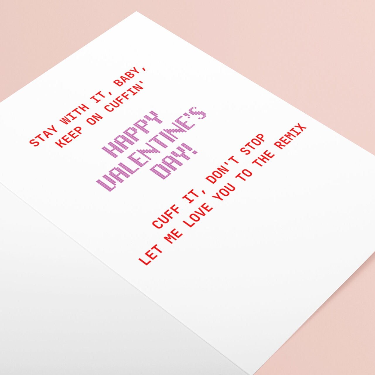 Beyonce Valetines Day Card, cuff It, Beyhive Exclusive Valentine Gift ...