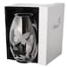 Butterfly Vase Luxury Hand Blown Glass Vase Etched Butterflies on Clear ...