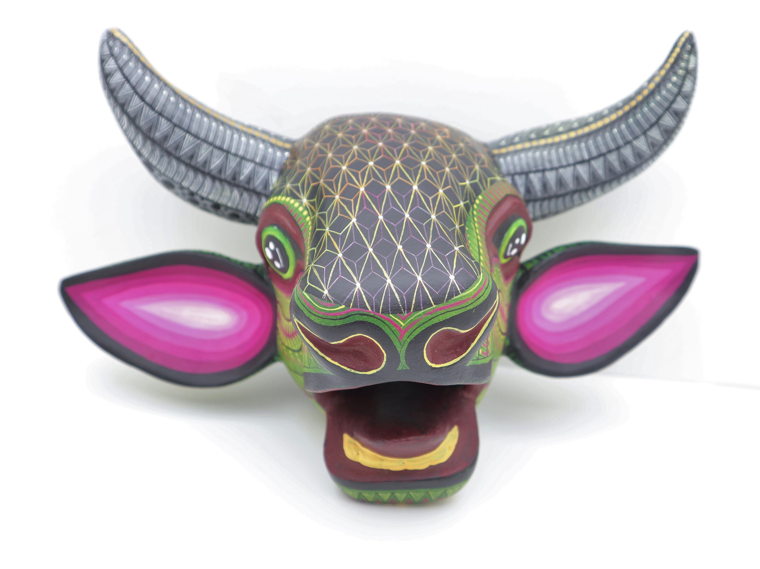 Green Bull Head - Etsy