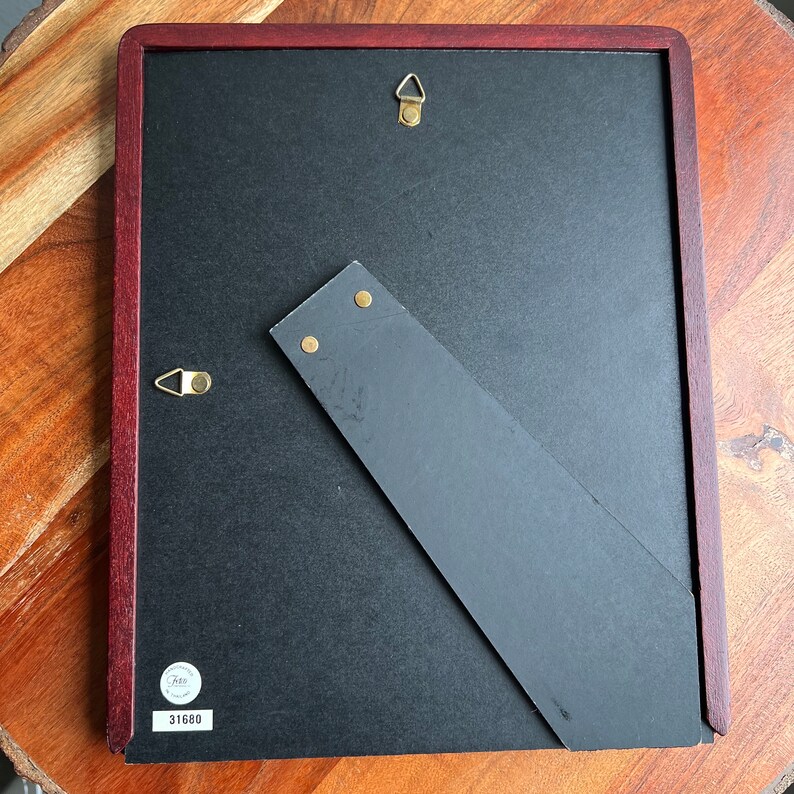 Vintage 8x10 Fetco Wood Photo Frame With Rounded Corners Tabletop, Wall ...