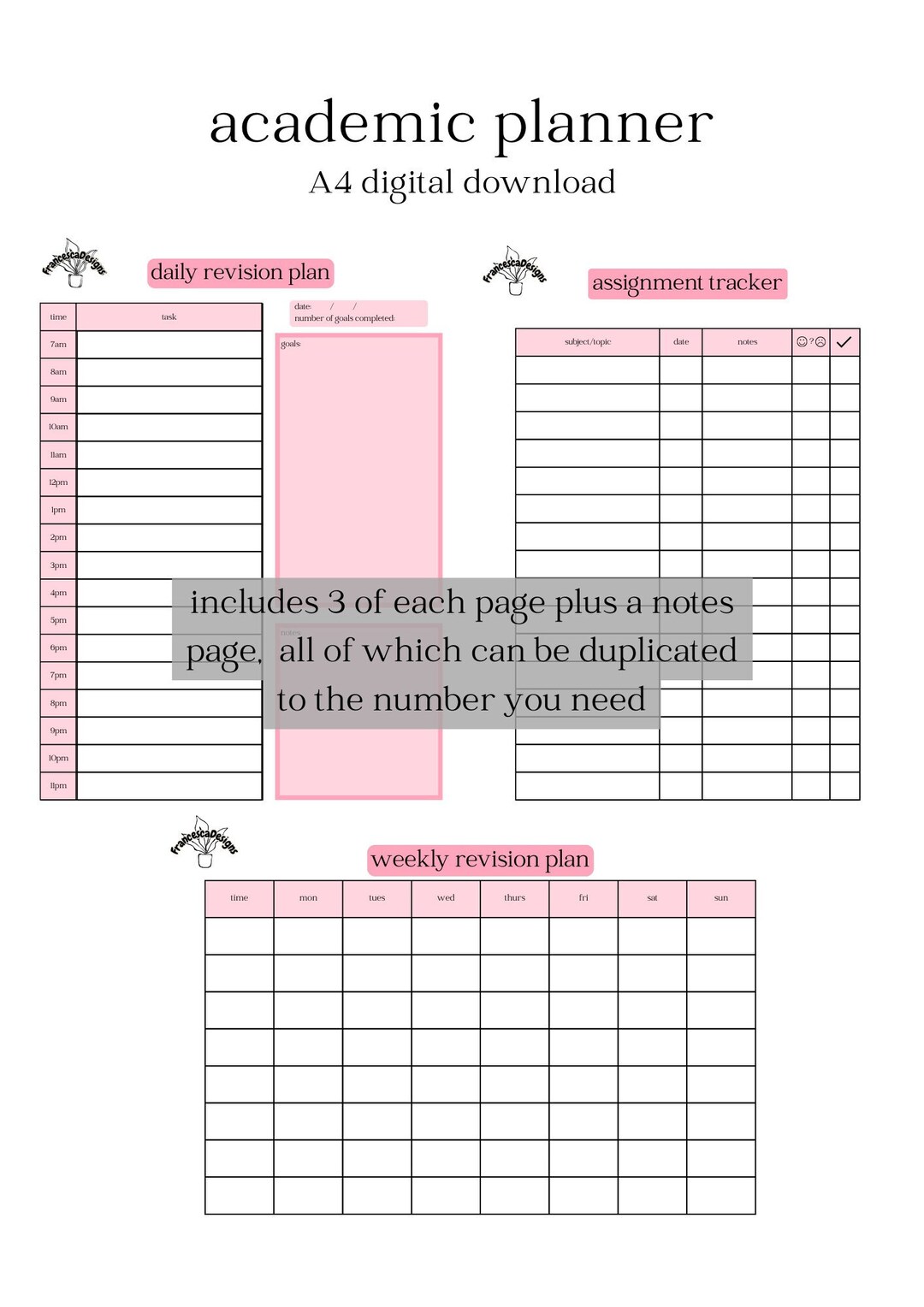 2023 Digital Planner, Digital Journal, Goodnotes Planner, Daily Planner ...