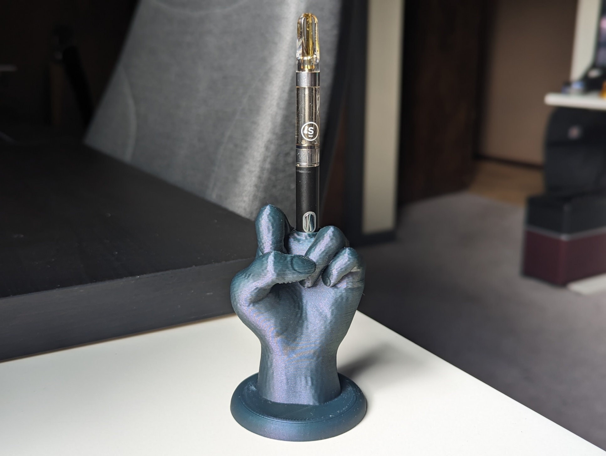 Middle Finger Dab Pen Battery Holder - Etsy