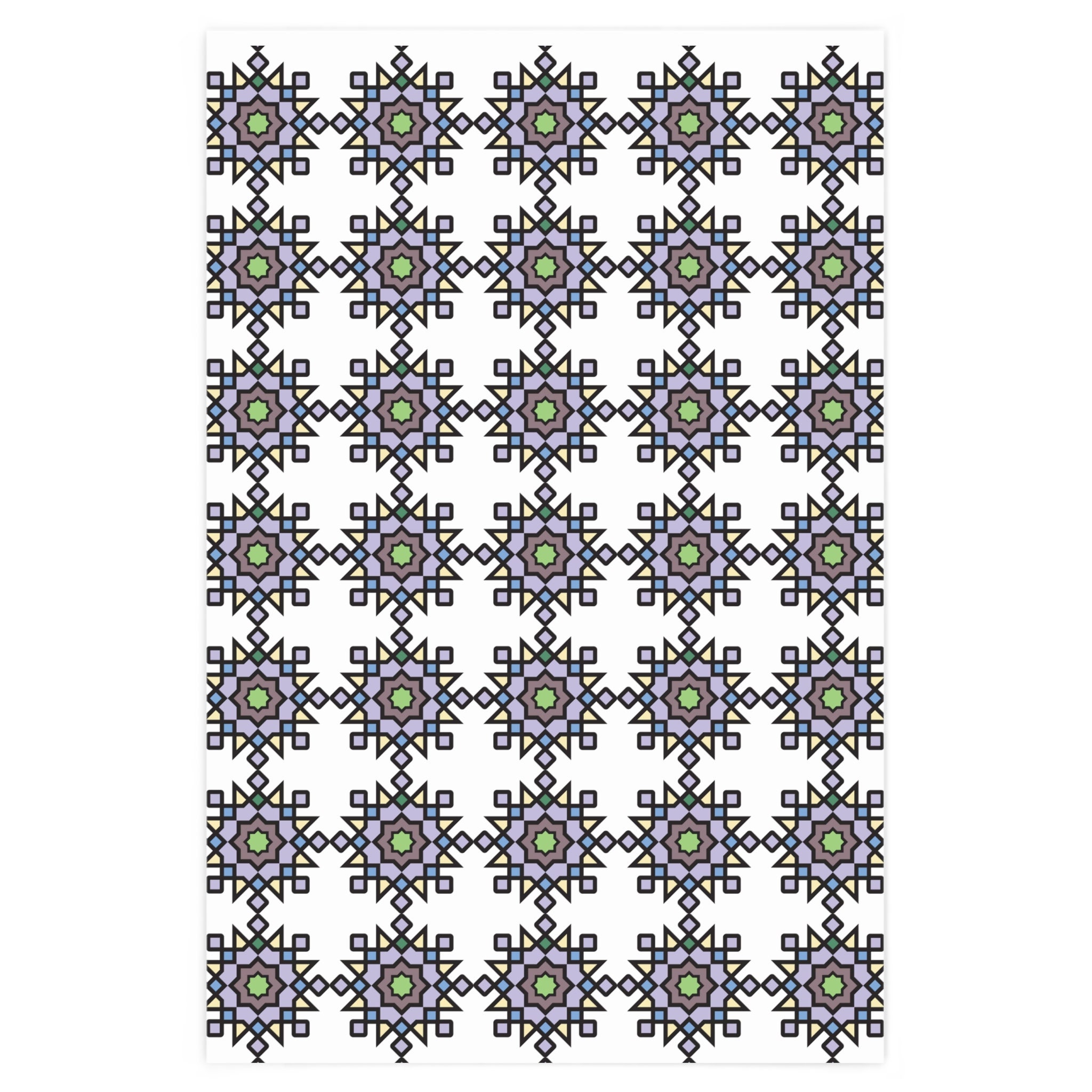 Arabic Wrapping Paper-oriental Winter Elevate Your Gift - Etsy
