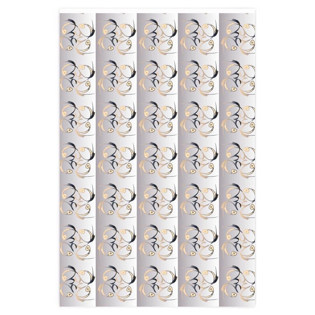 Arabic Wrapping Paper-oriental Design Elevate Your Gift Presentation ...