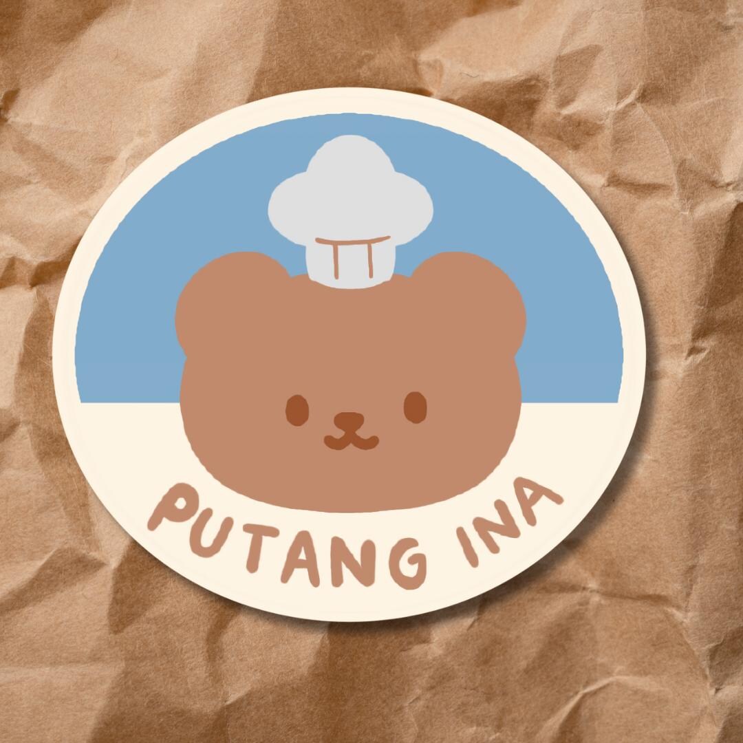 Putang Ina I Love You Juanito the Bear Tagalog Philippines Stickyshio ...