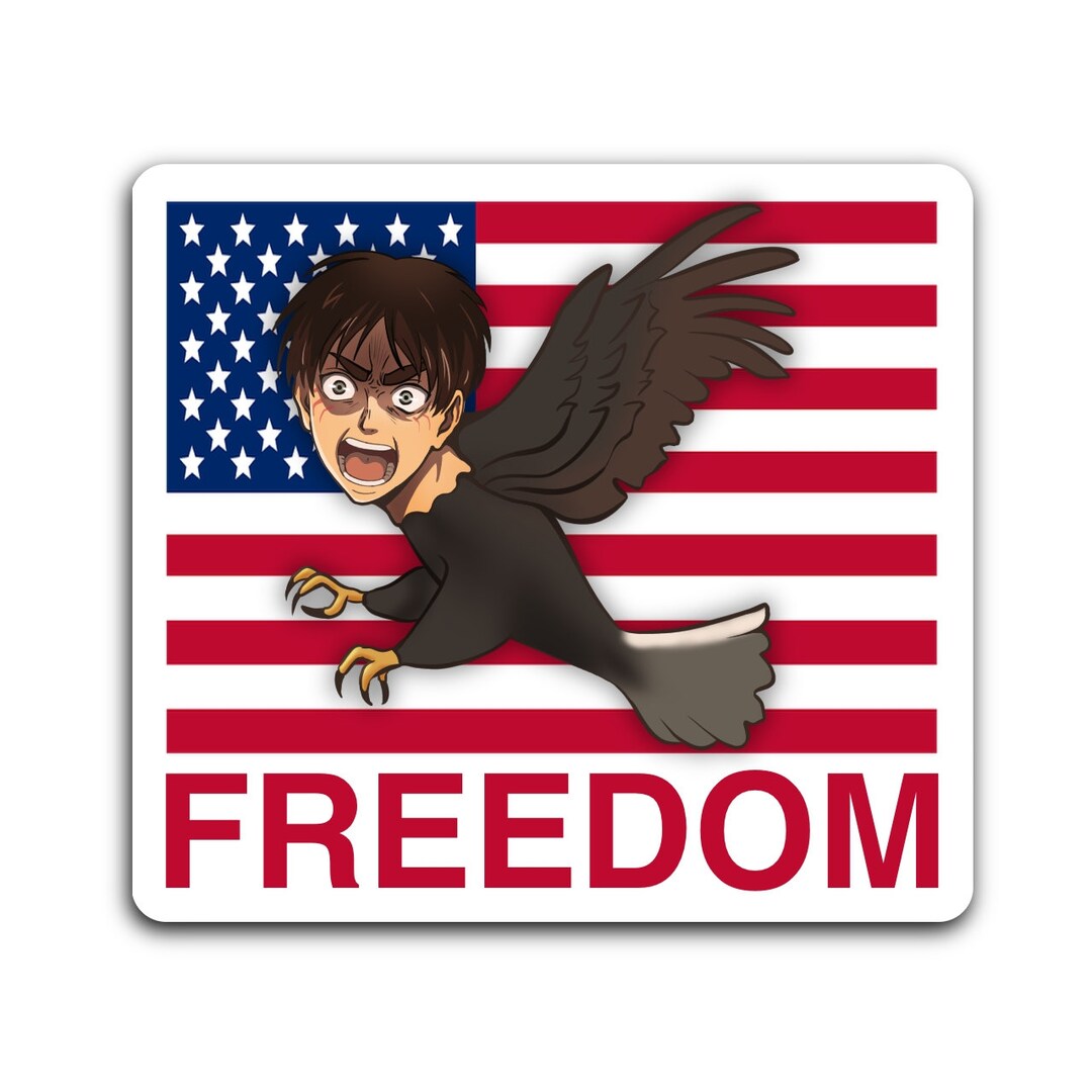 Eren Jaeger Attack on Titan Shingeki No Kyojin Meme Bird Freedom Car ...