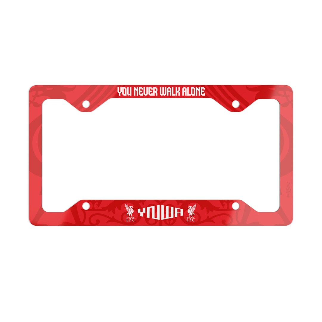 YNWA Liverpool FC License Plate Frame - Metal Car Decor - Etsy