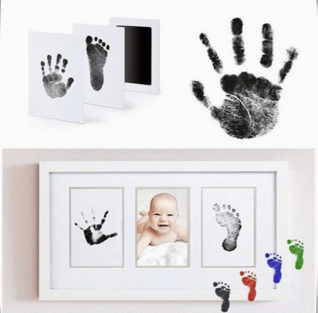 Footprints, Handprints, Pet Prints Touchless Ink Pad - Etsy