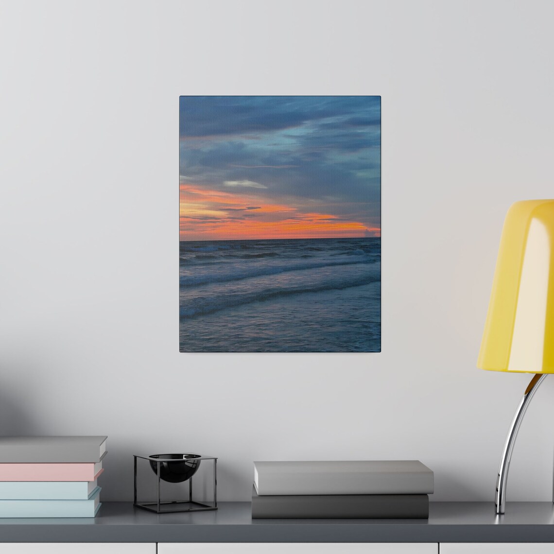 Gulf Coast Artwork, Wall Art, Home Decor Art, Sunset Ocean Art ...
