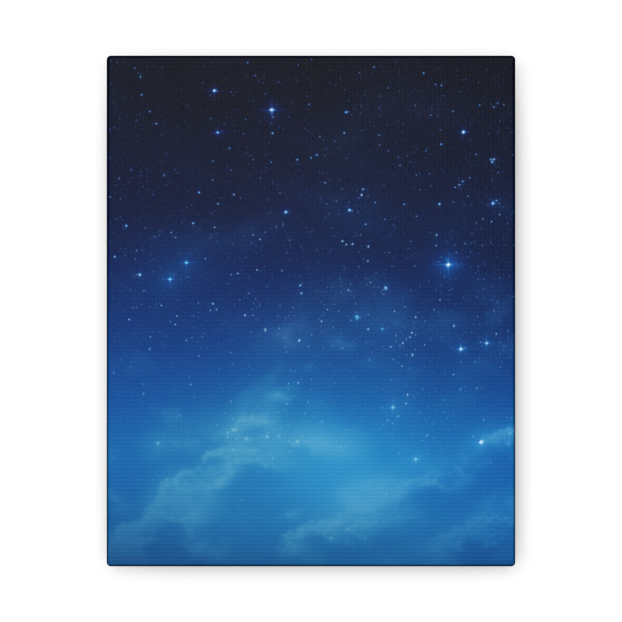 Bright Blue Night Sky Gallery Art Print. Wall Decor/ Bring in the Night ...