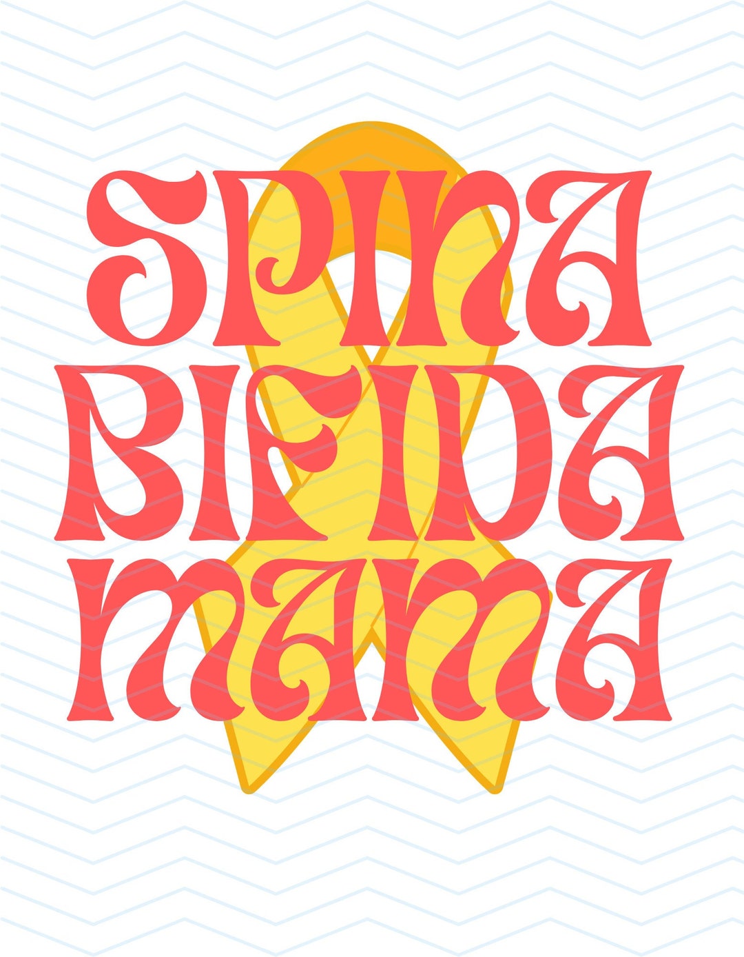 Retro Spina Bifida Mama Png, Healthcare Mom Png, Medical Mom Png - Etsy