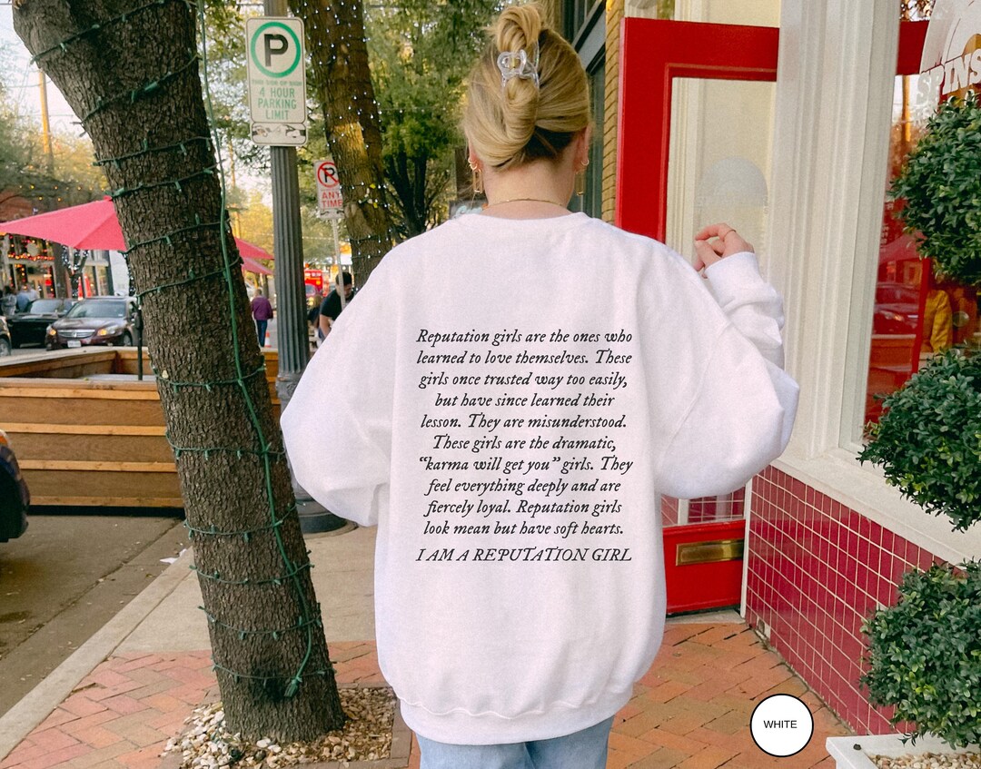 Reputation Girl Sweatshirt, Reputation Girl Merch, Eras Shirt ...