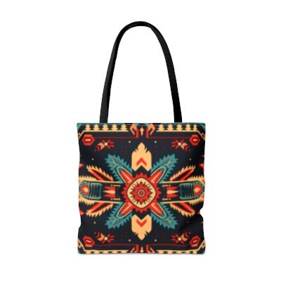 Customizable Text Native American Design Pattern Tote Bag Various Sizes ...