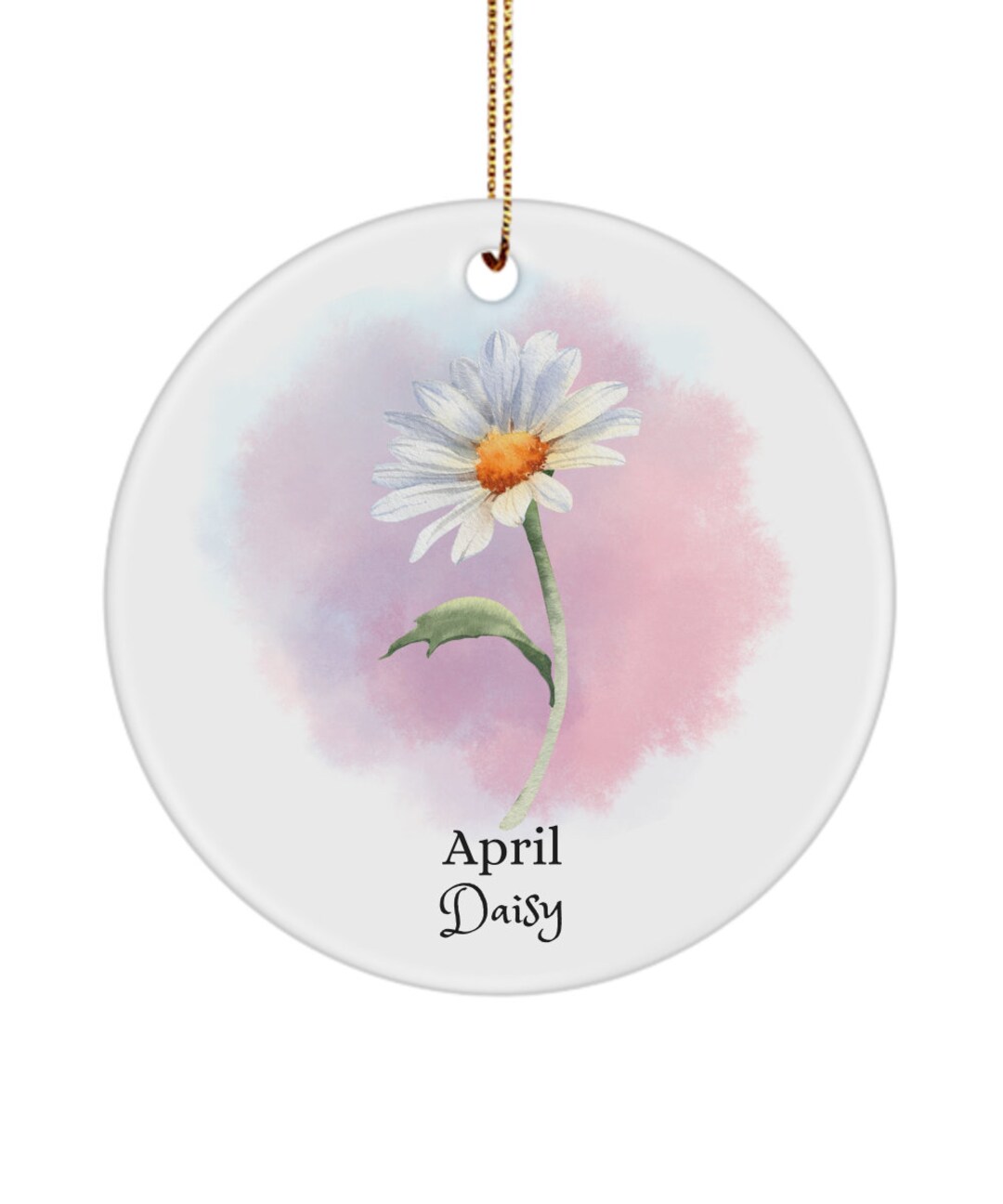 Birth Flower Ornament, Birth Month Flowers, Birth Month Gifts, Birth ...