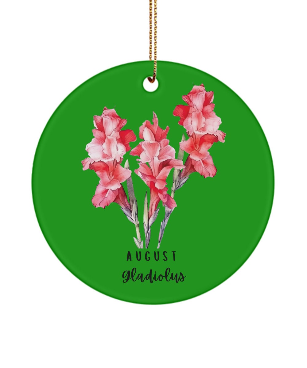 Birth Flower Ornament, Birth Month Flowers, Birth Month Gifts, Birth ...