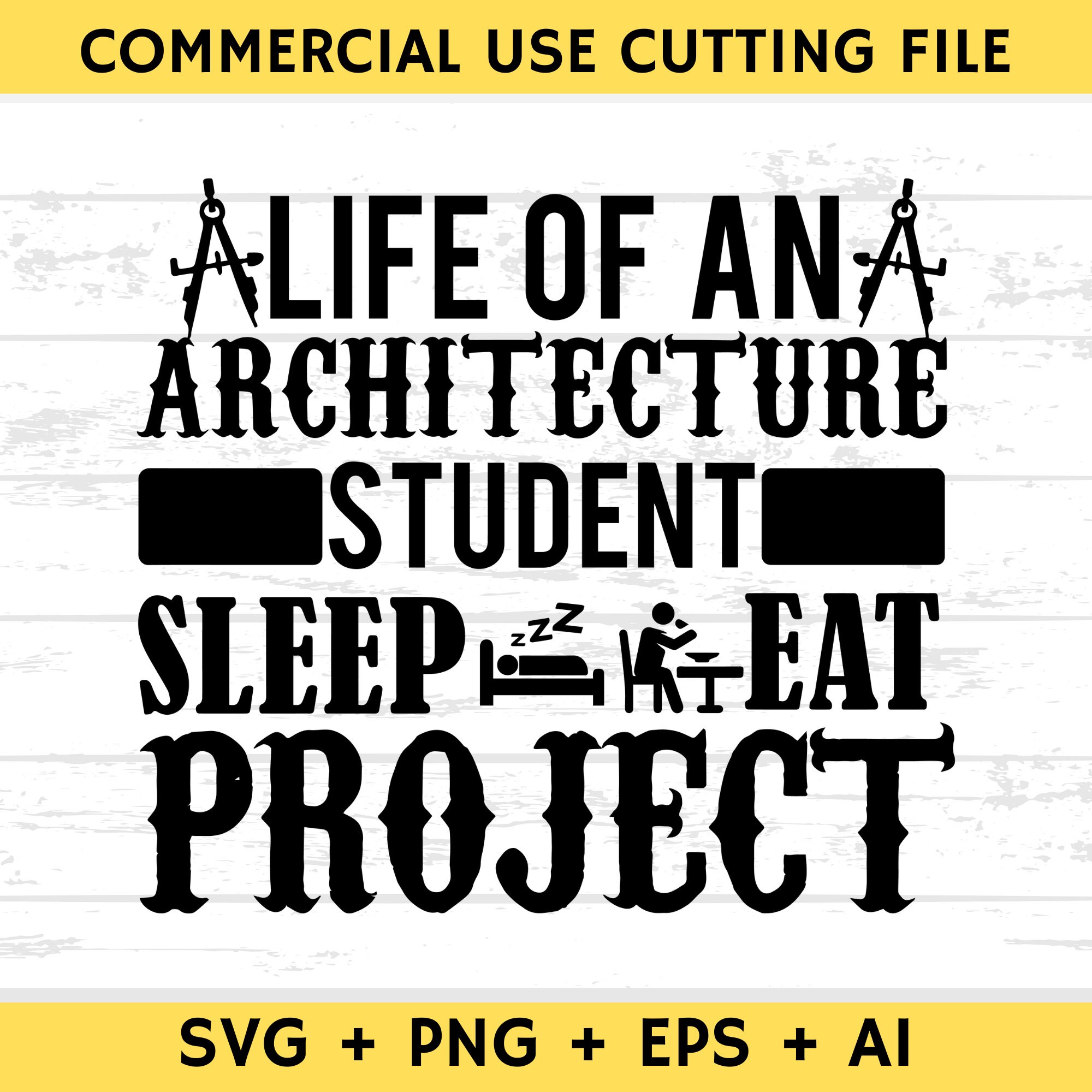 Architect SVG, Architect PNG, Life of an Architecture Student - Etsy