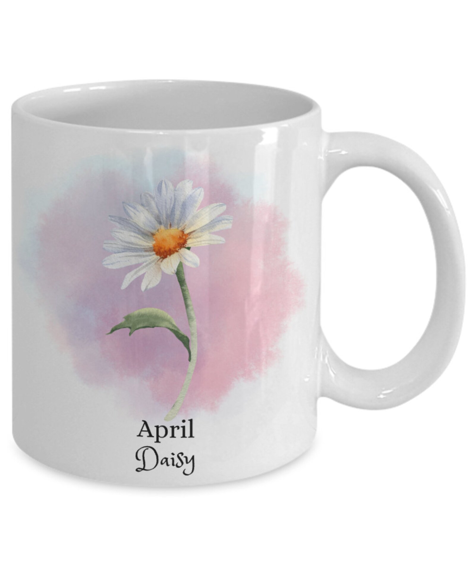 Birth Flower Mug, Birth Month Flower, Birth Flower, Birth Month Flowers ...