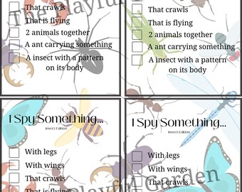 Printable I Spy Game Rainbow Edition - Etsy Australia