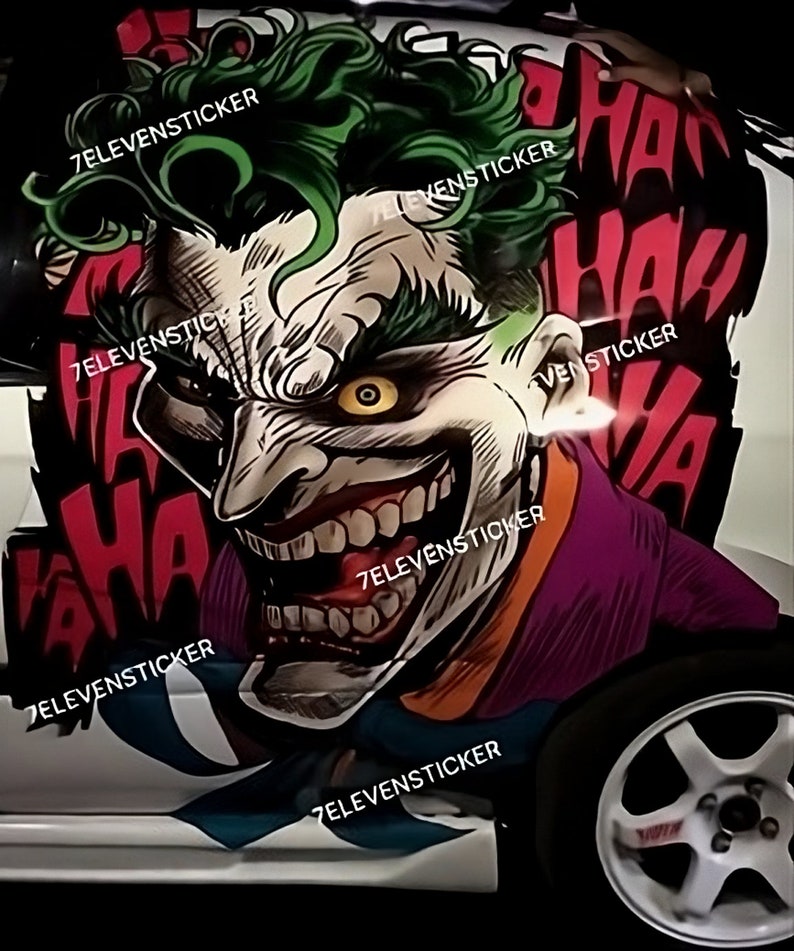 Joker Carnage Vinyl Sticker - NEW Design for Car, Truck, Wall ...
