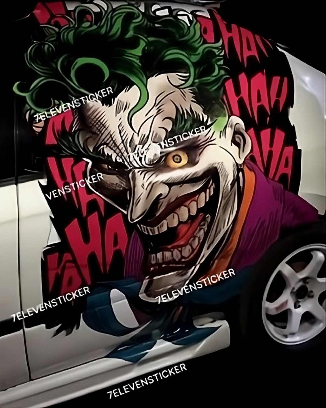 Joker Carnage Vinyl Sticker - NEW Design for Car, Truck, Wall ...
