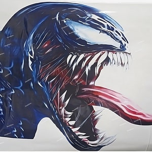 Venom Large Car Graphic Decal NEW Design Vinyl Sticker for Car, Truck ...