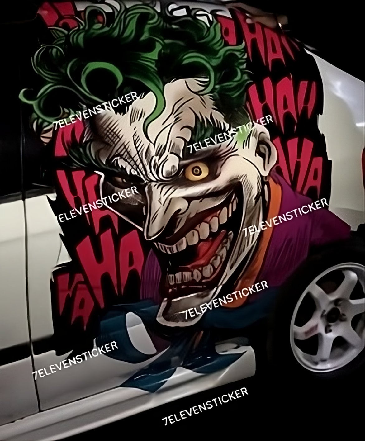 Joker Carnage Vinyl Sticker - NEW Design for Car, Truck, Wall ...