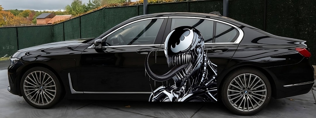 Venom Car Graphic Decal: Large Vinyl Truck/suv/wall Sticker - Etsy