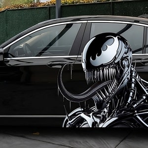 Venom Car Graphic Decal: Large Vinyl Truck/suv/wall Sticker - Etsy