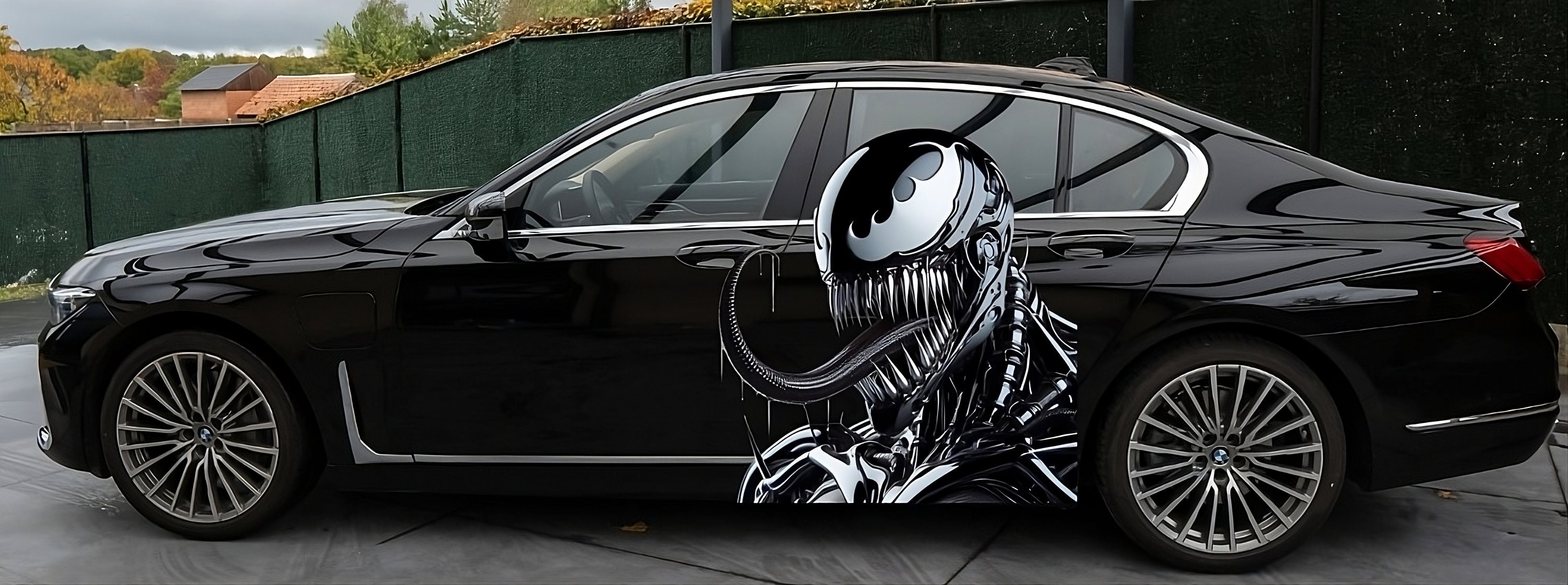 Venom Large Car Graphic Decal - NEW Design Vinyl Sticker for Car, Truck ...