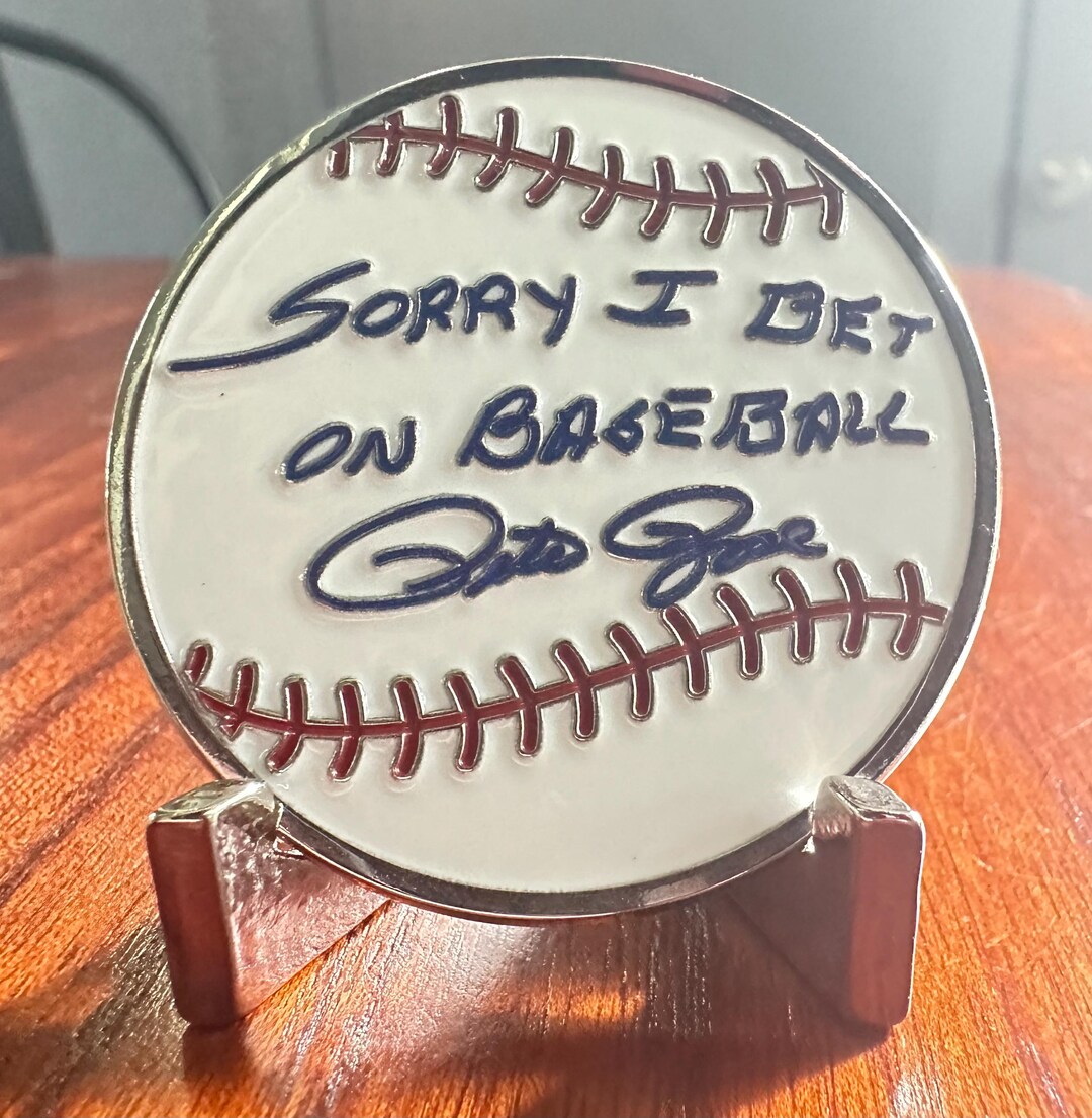 Pete Rose Memorial Challenge Coin - Etsy