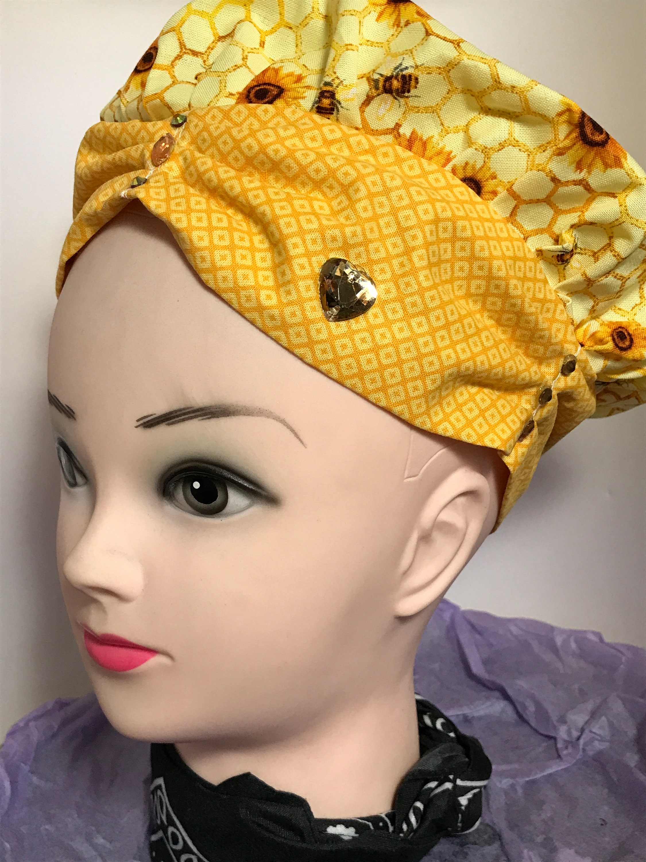 Gorro De Orisha Oshun Santo Hat Oricha Ochun - Etsy