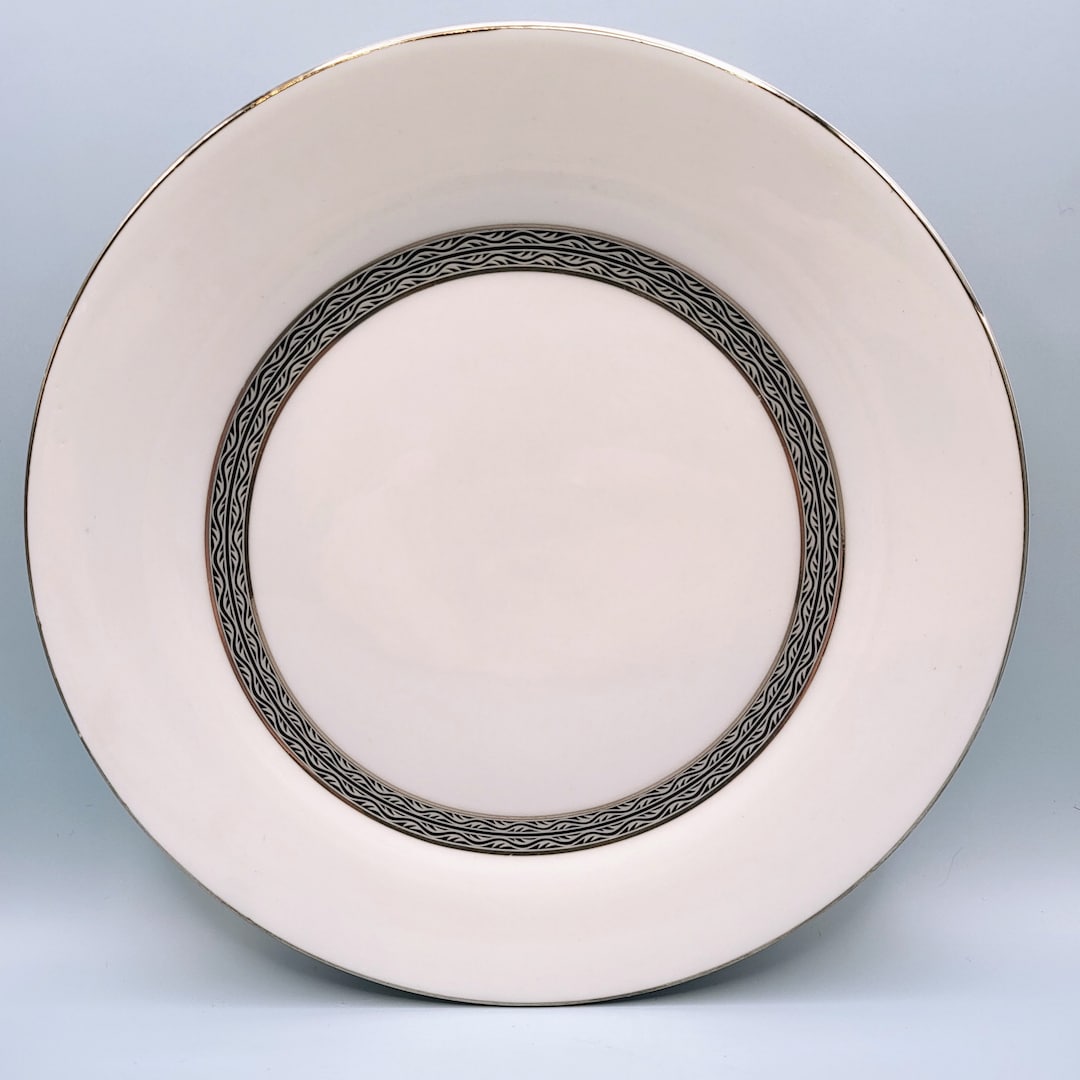 Salad Plate, Farberware, Dynasty Platinum - 4312 - Etsy