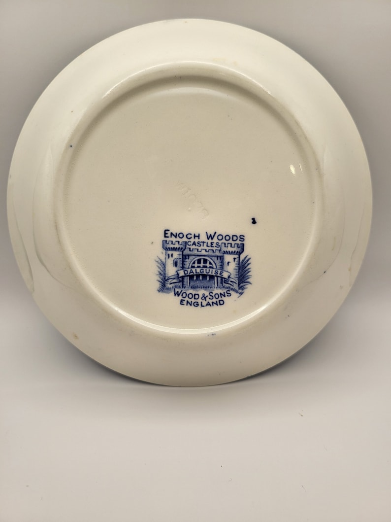 Rim Soup Bowl, Wood & Sons, Enoch Woods and Sons Castles - Etsy