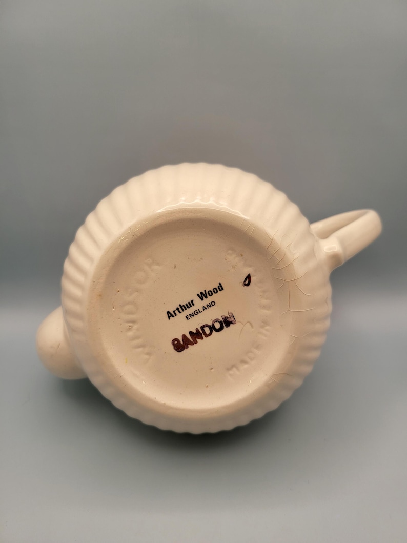 Teapot, Arthur Wood, Sandon Collection With Rose Floral Design, Made in ...
