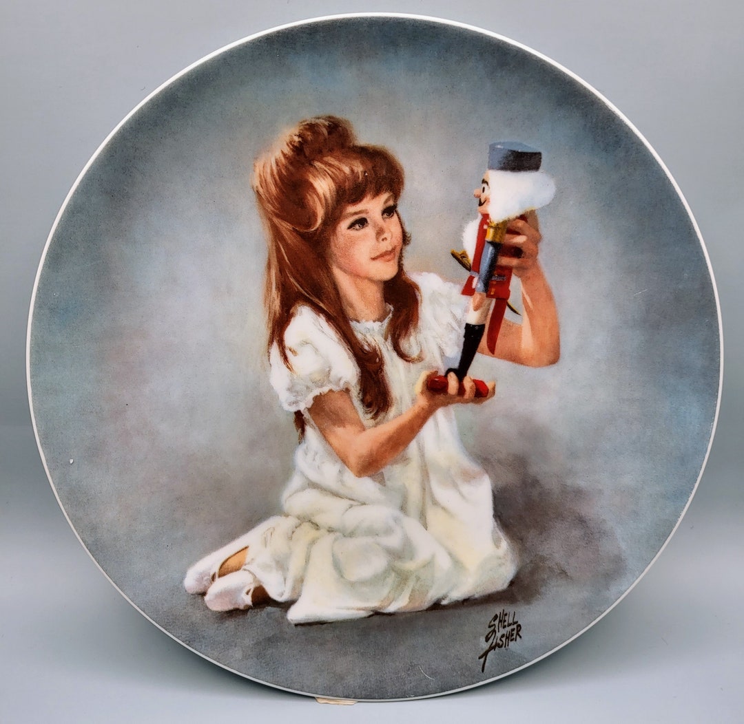 1978 "clara and the Nutcracker" Plate, Viletta China, the Nutcracker Ballet by Shell Fisher - Etsy