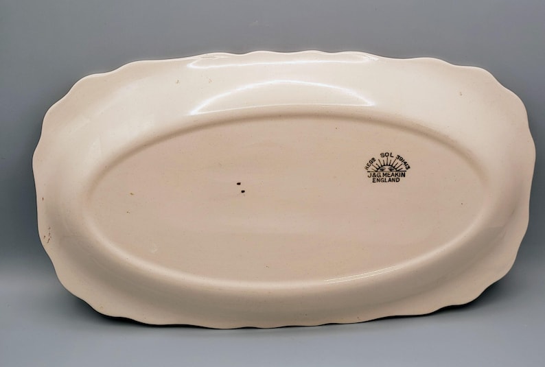 Rose Platter, J & G Meakin, England - Etsy