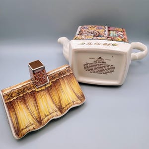 James Sadler "the Old Mill" Teapot – Vintage English Collectible - Etsy