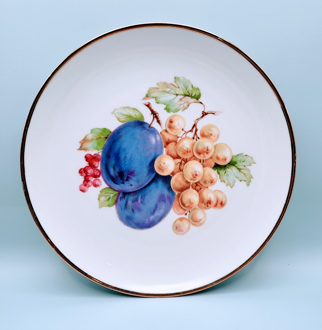 Fruit Pattern Plate, Royal Hanover Bavaria - Etsy