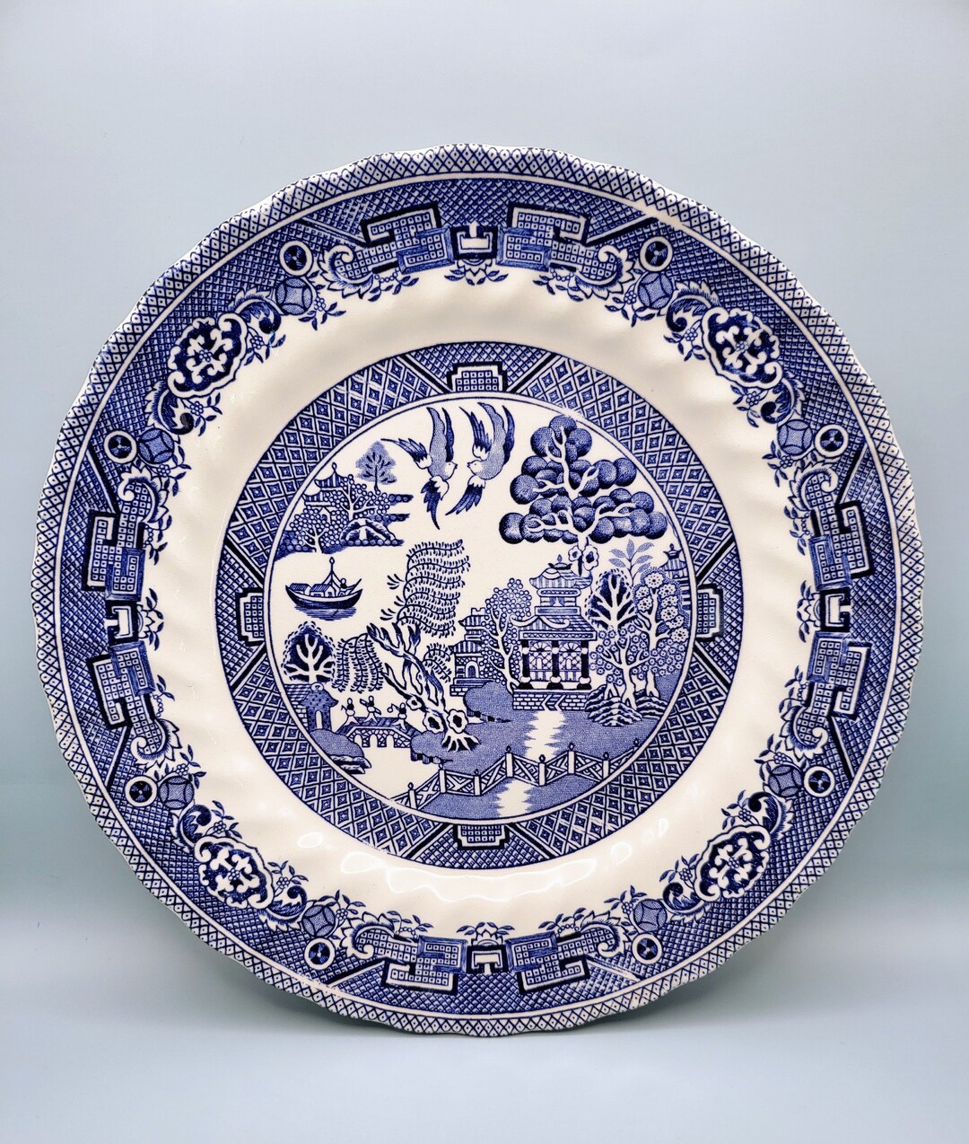 Dinner Plate, Myott Meakin, Blue Willow - Etsy