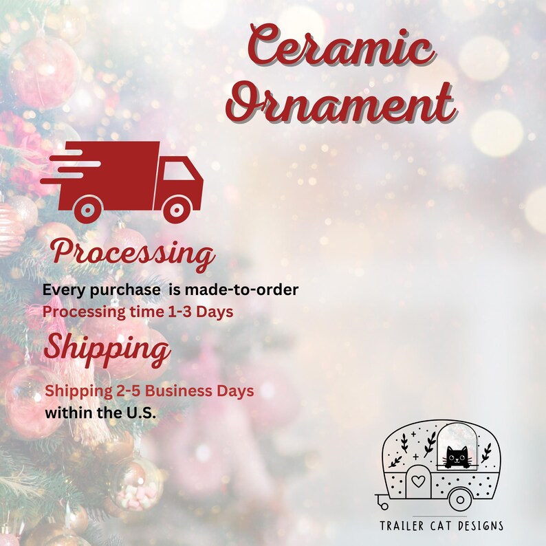 Personalized Baby's First Christmas Ornament, Cute Mouse Ceramic ...