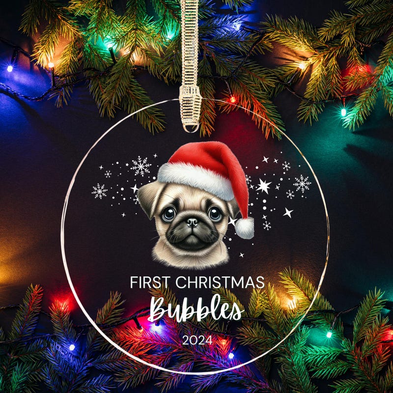 Pug Christmas - Etsy
