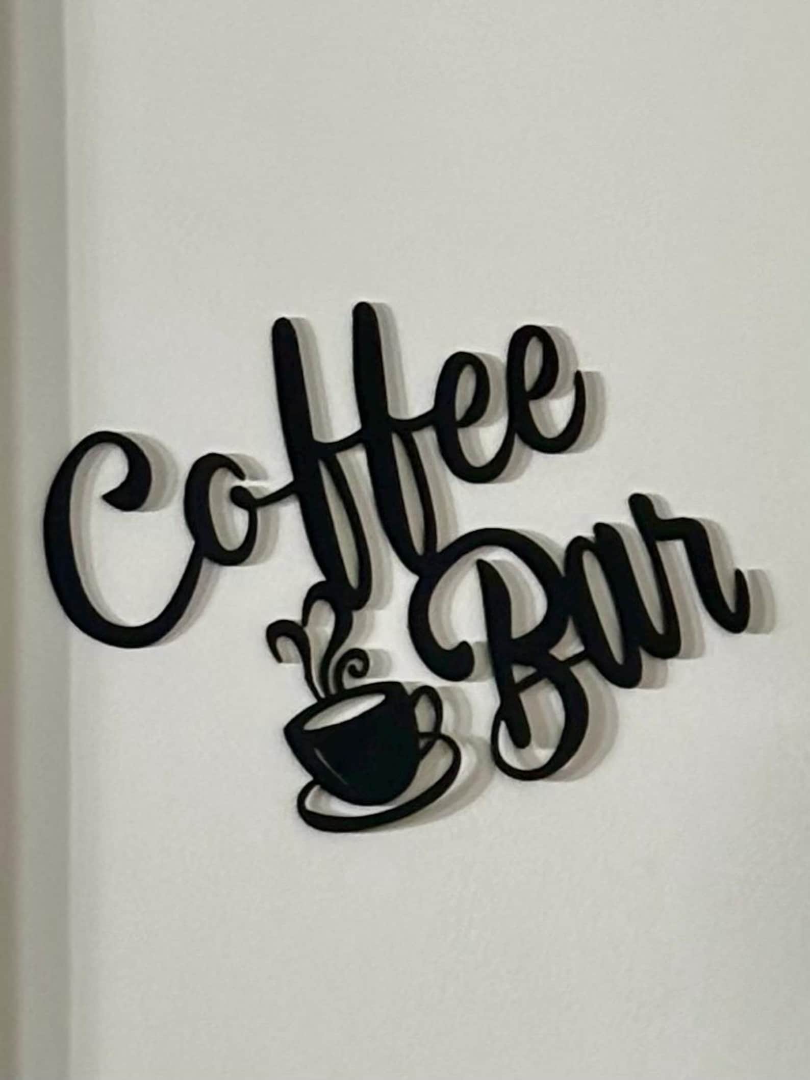 Coffee Bar Sign - Etsy
