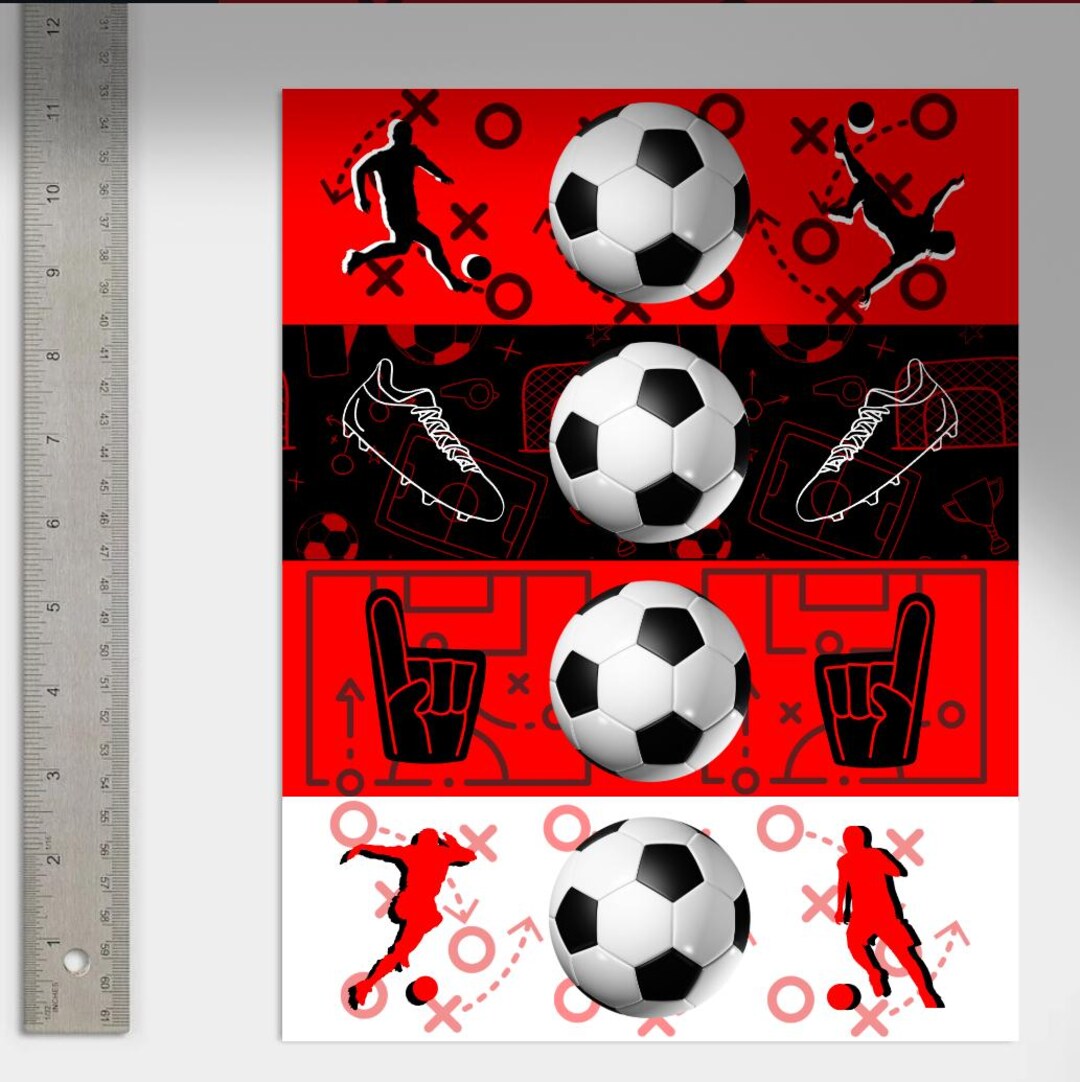 Soccer Sports Drink Label for Snacks, Event, Party, Party Favors ...