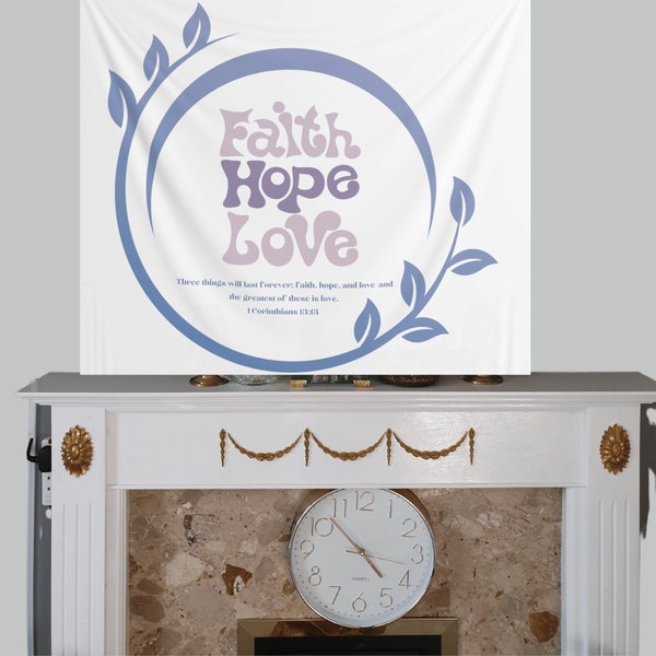 Tapestry Aesthetic Bible Verse - Etsy