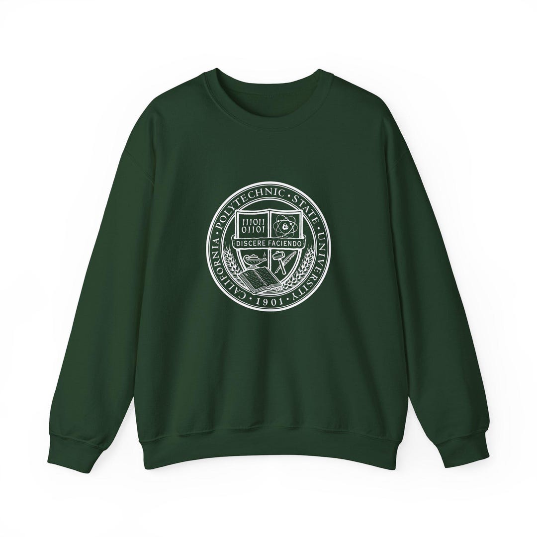 Cal Poly San Luis Obispo University Crewneck Sweatshirt - Etsy