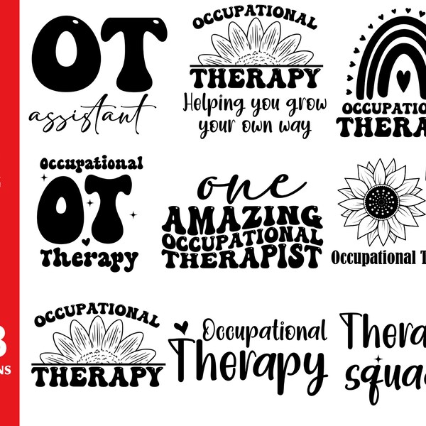 Occupational Therapy Svg - Etsy