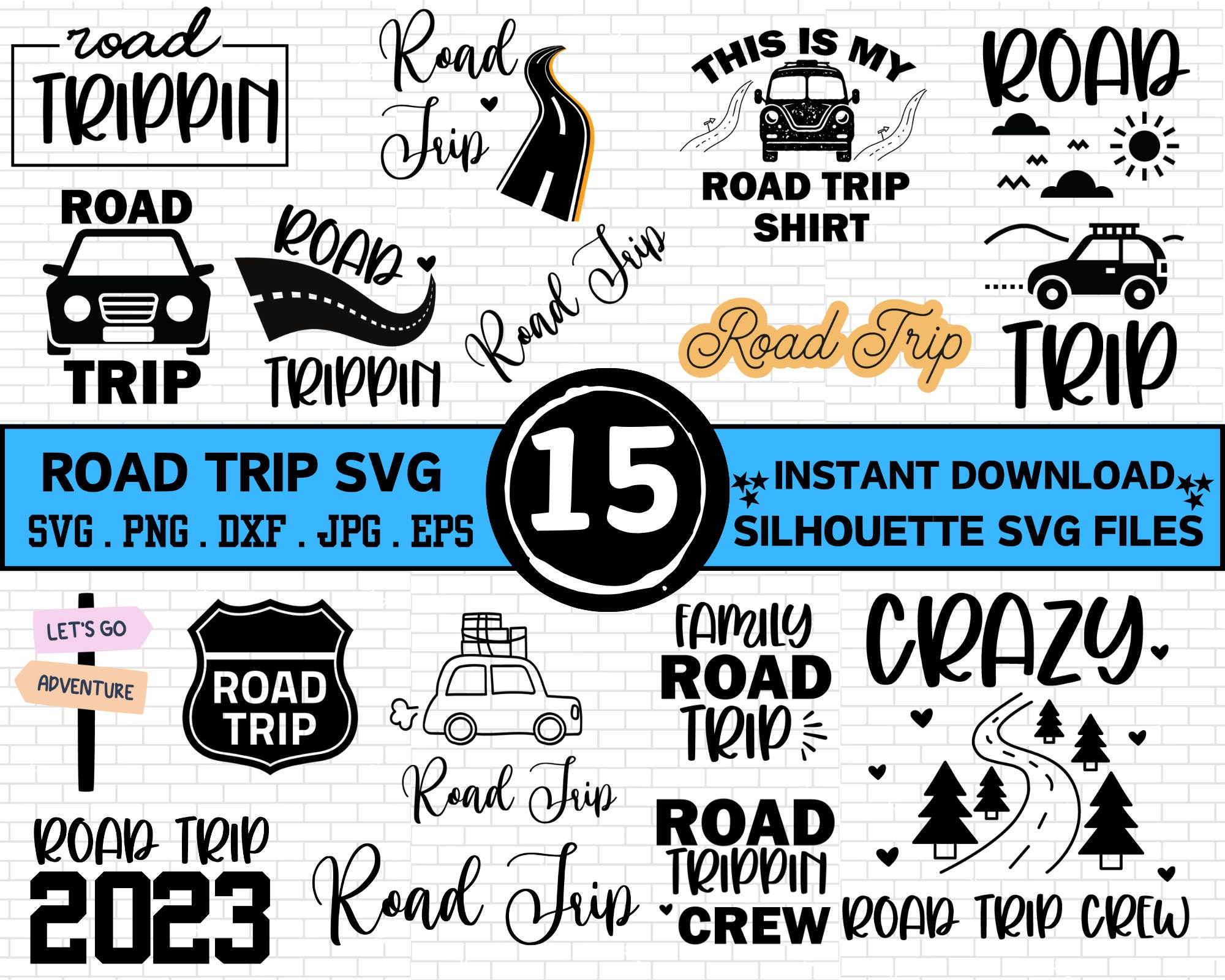 Road Trip Svg Bundle, Road Trip Svg Png, Girls Weekend Svg, Svg Files ...